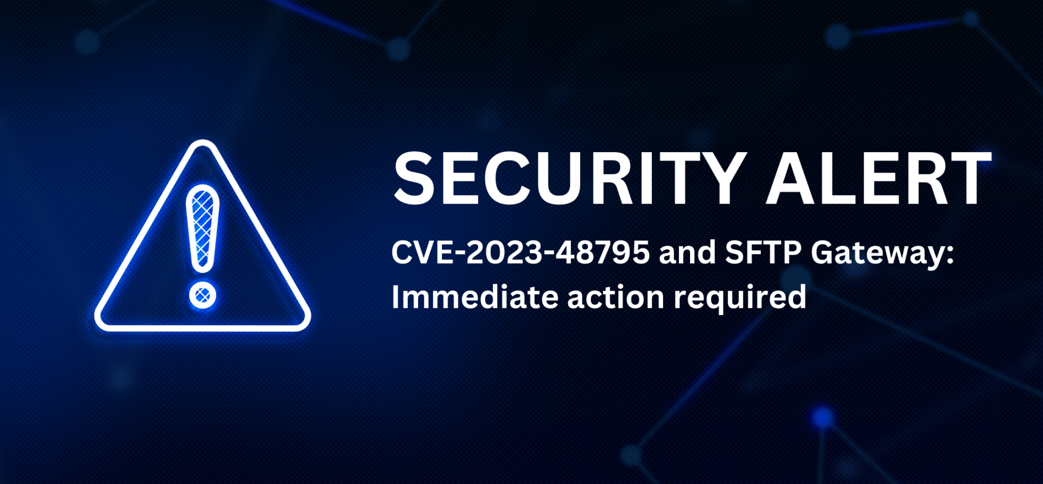 CVE-2023-48795 and SFTP Gateway - Thorn Technologies