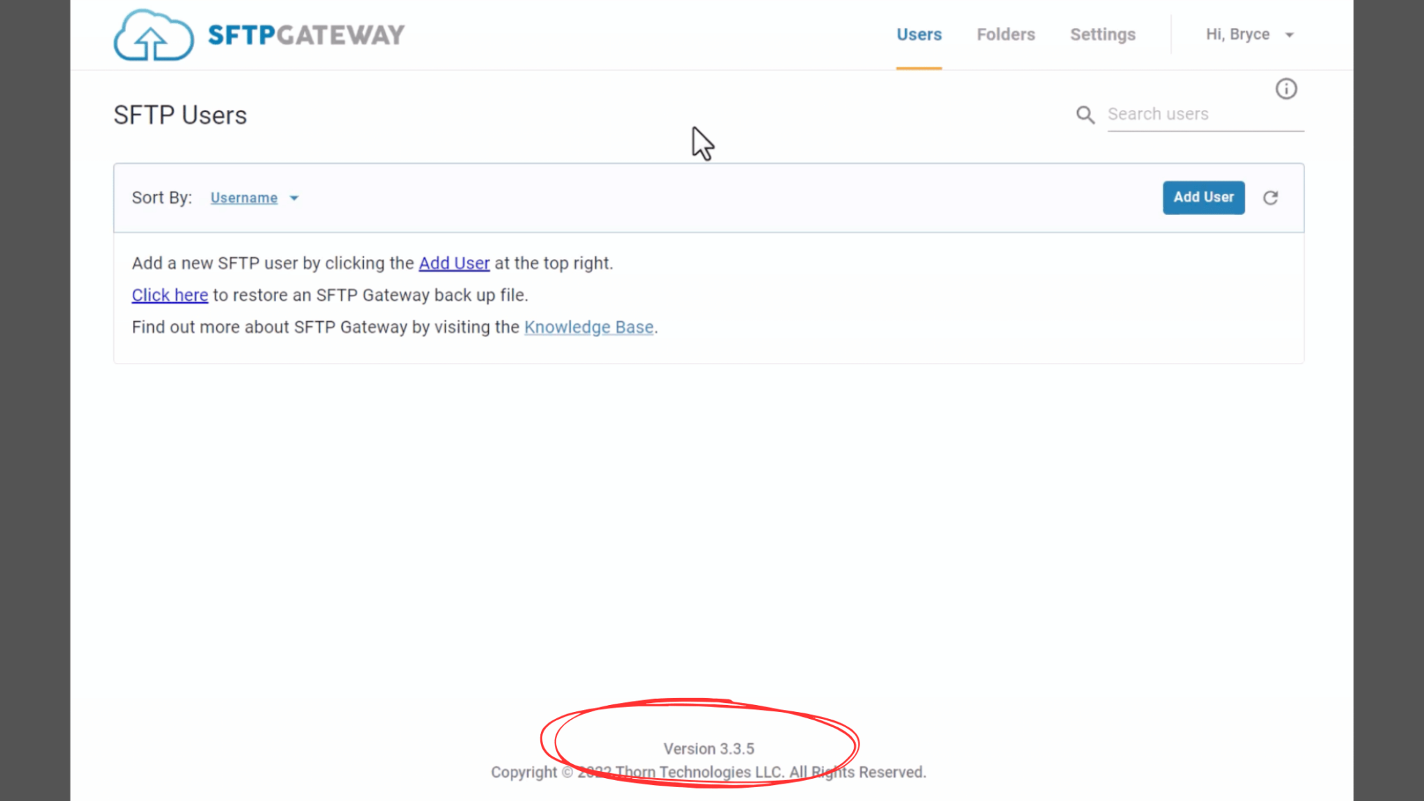 Version 2 is reaching EOL: How to check your SFTP Gateway version ...