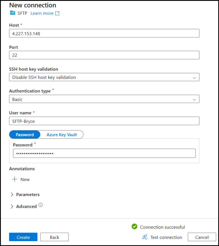 How to Connect an SFTP server to Azure Data Factory - Thorn Technologies